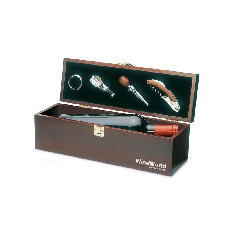 Coffret à vin en bois personnalisable | 00010LAB0017813 | Objets ...