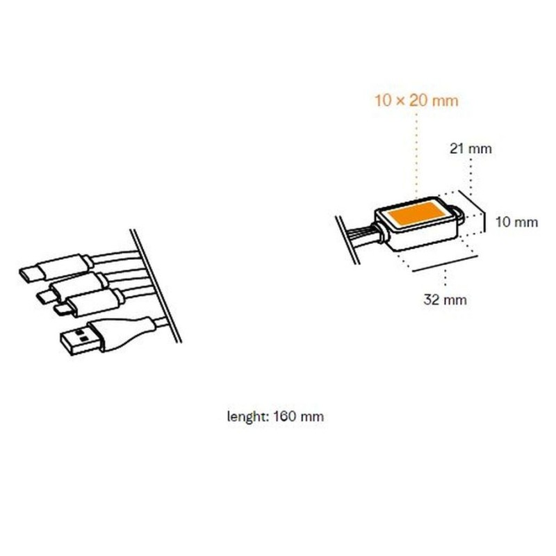 Connecteur multiple en fibre de blé personnalisable | 01656LAB0171621 ...