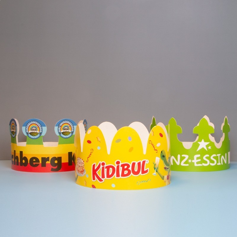 Couronne en carton personnalisable | 00184LAB0030353 | Objets publicitaires